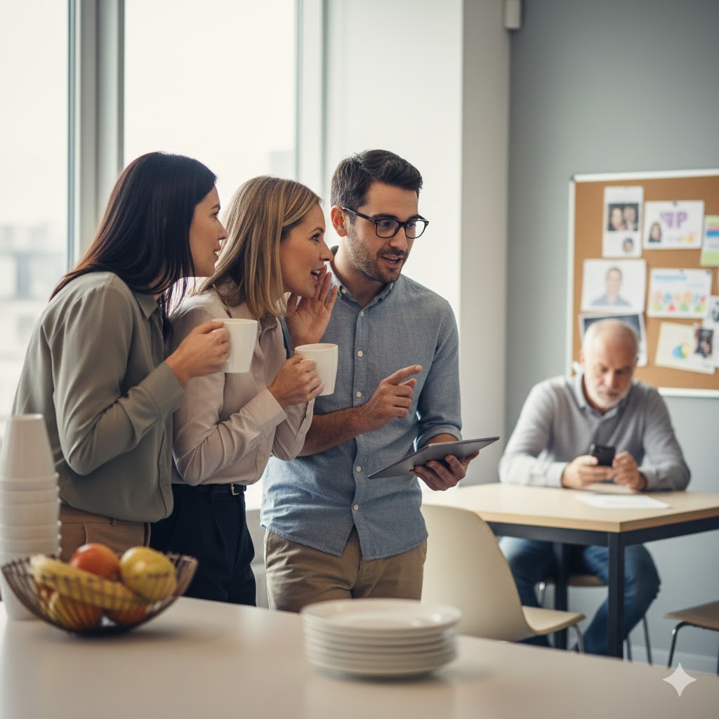 Warum Lästern im Job normal und wichtig ist – und wann es gefährlich ...